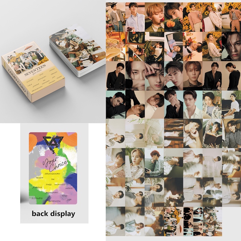 55pcs/box SEVENTEEN Photocards POWER OF LOVE Attacca Your Choice ...