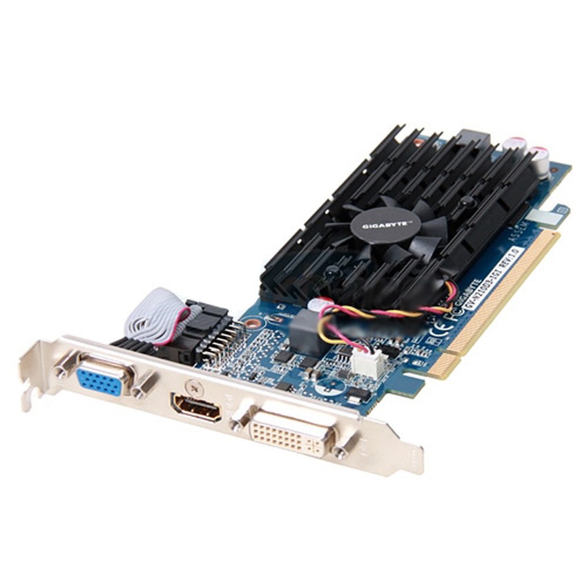 GigaByte Graphic Card NVIDIA 200 Series PCIe GT210 1GB (III) | Shopee ...