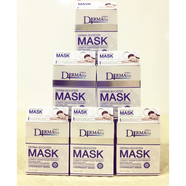 ถูกที่สุด Dermalis Derma Booster Mask 15g | Shopee Thailand