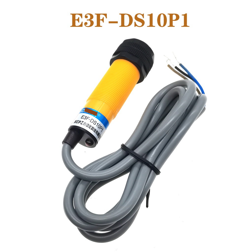 สวิตช์โฟโตอิเล็กทริก กระจายแสงสะท้อน E3f Ds10c4 E3f Ds10b2 E3f Ds10p1 5