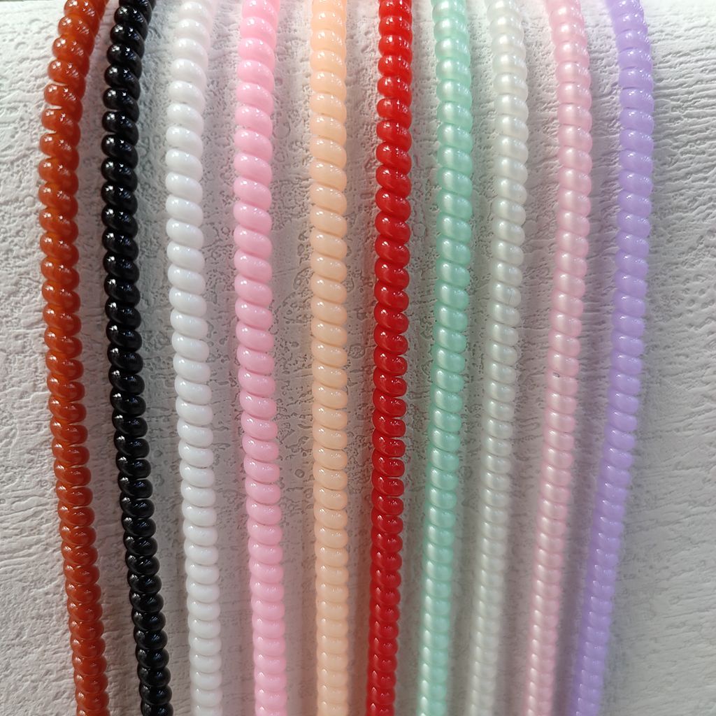 ตัวถนอมสายชาร์จ USB TPU แบบเกลียว หลากสี DIY | Shopee Thailand