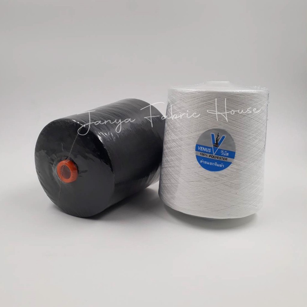 ด้ายโพ้งริม แซกริม ตรา วีนัส(VENUS)ราคา/1 kg / P30/2Sต่อหลอด | Shopee Thailand