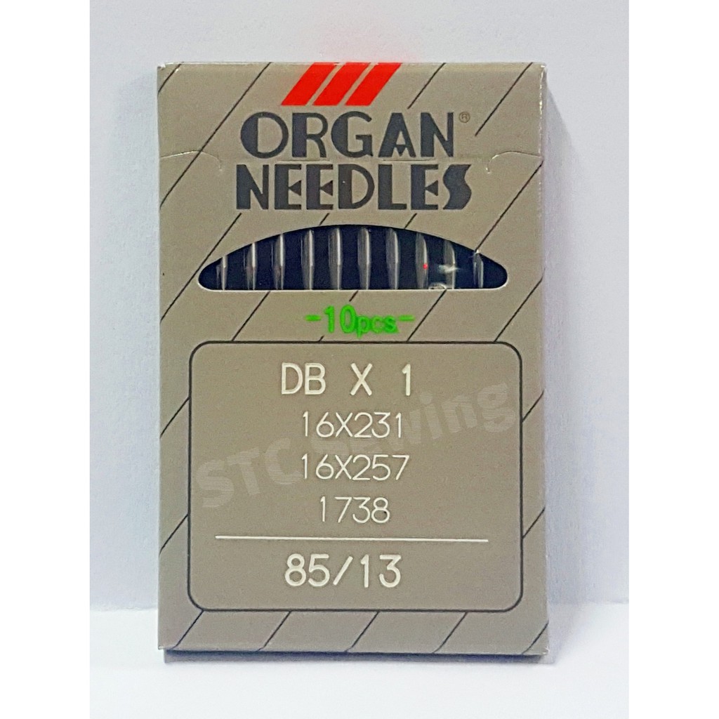 ORGAN เข็มจักรเย็บอุตสาหกรรม DBx1 เบอร์ 85/13 เกรด A Made in Japan 1ห่อ (มี10เล่ม) | Shopee Thailand