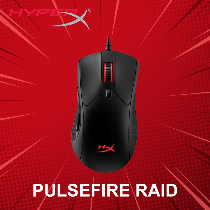 เมาส์เกมมิ่ง HyperX รุ่น Pulsefire Raid ประกันศูนย์ 2 ปี | Shopee Thailand
