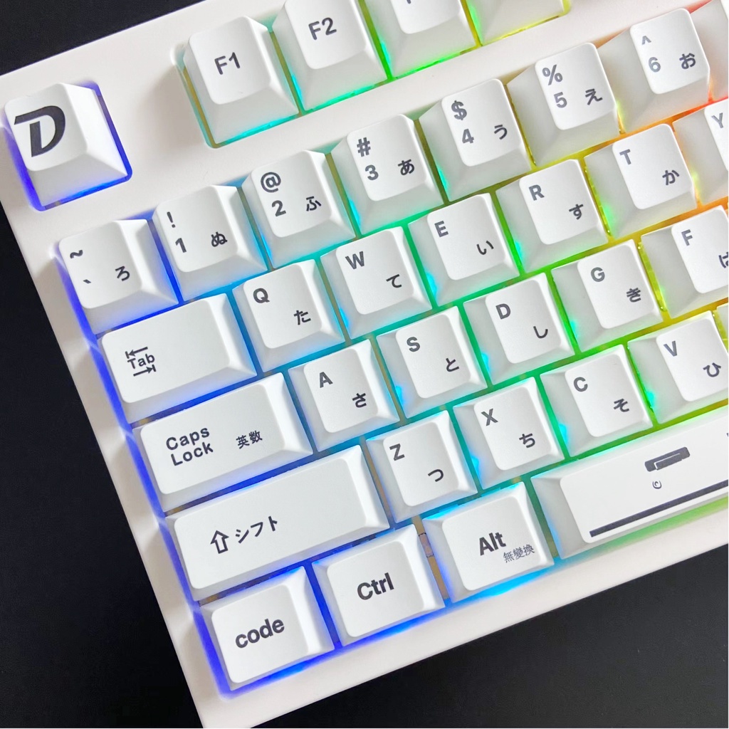 เซ็ตปุ่มคีย์แคป 120 คีย์ initial D Keycaps Dye Sublimation PBT cherry ...