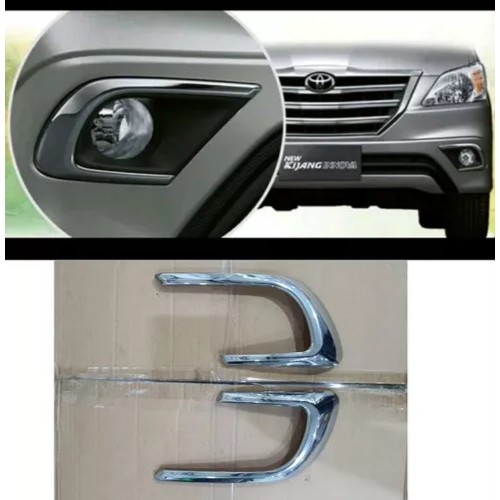 Garnish/ring ไฟตัดหมอกโครเมียม GRAND INNOVA 2014-2015 | Shopee Thailand
