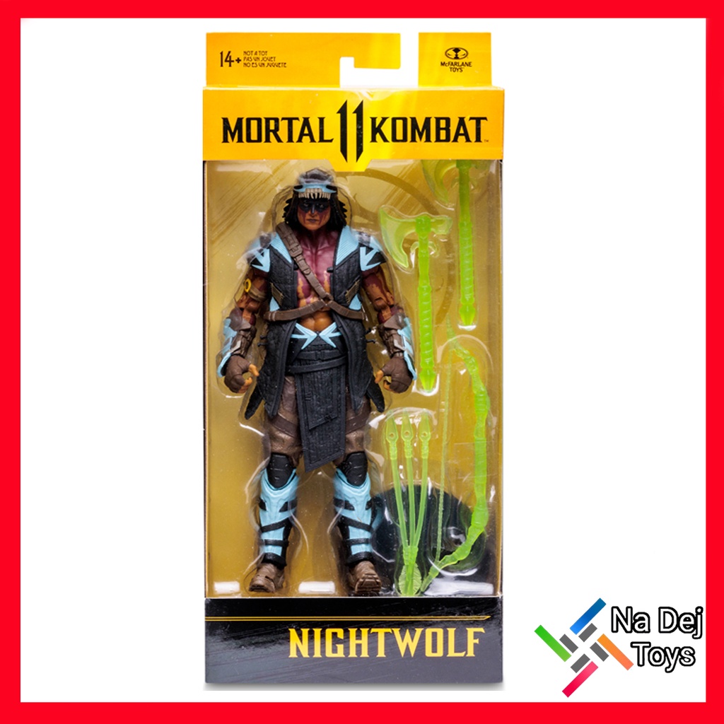 McFarlane Toys Mortal Kombat 11 Nightwolf 7" figure มอร์ทัล คอมแบท 11 ...