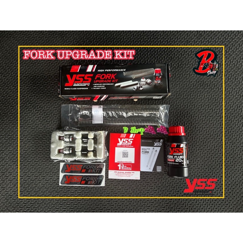 ชุดอัพเกรดโช๊คหน้าYSS FORK UPGRADE KIT สำหรับ Foza300/350 PCX150/160 ...