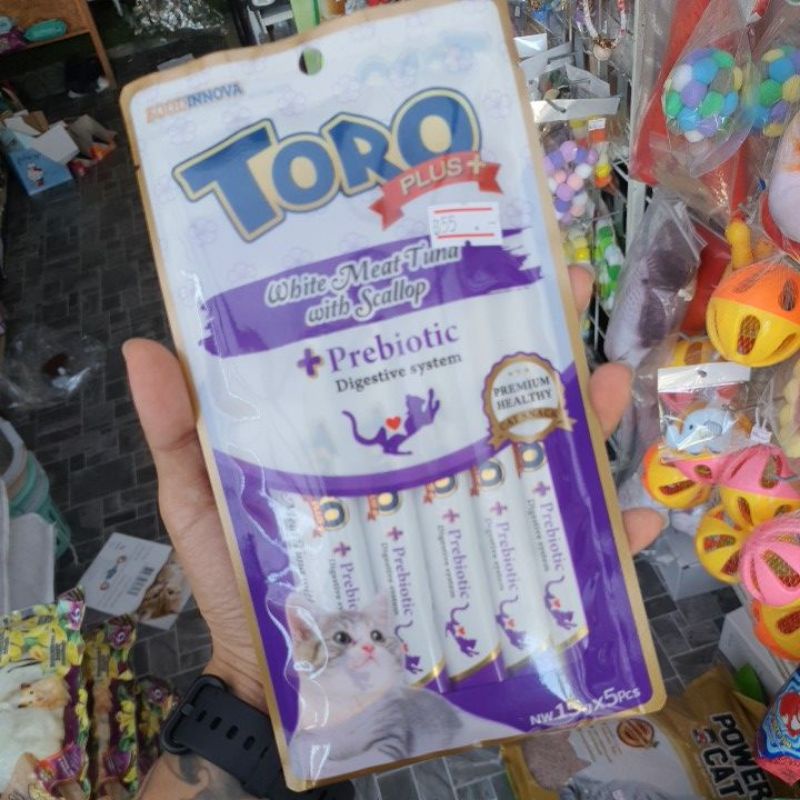 toro plus snack cat โทโร่ พลัส สูตรใหม่ premium ขนมแมวเลีย โทโรโทโร่ ...
