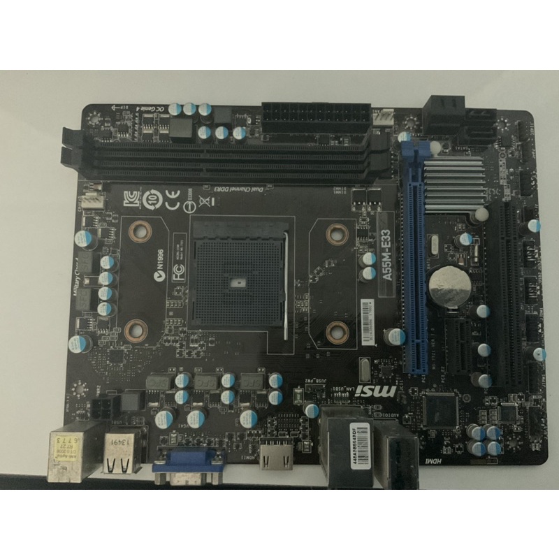Mainboardมือสอง MSI A55M-E33 FM2 | Shopee Thailand