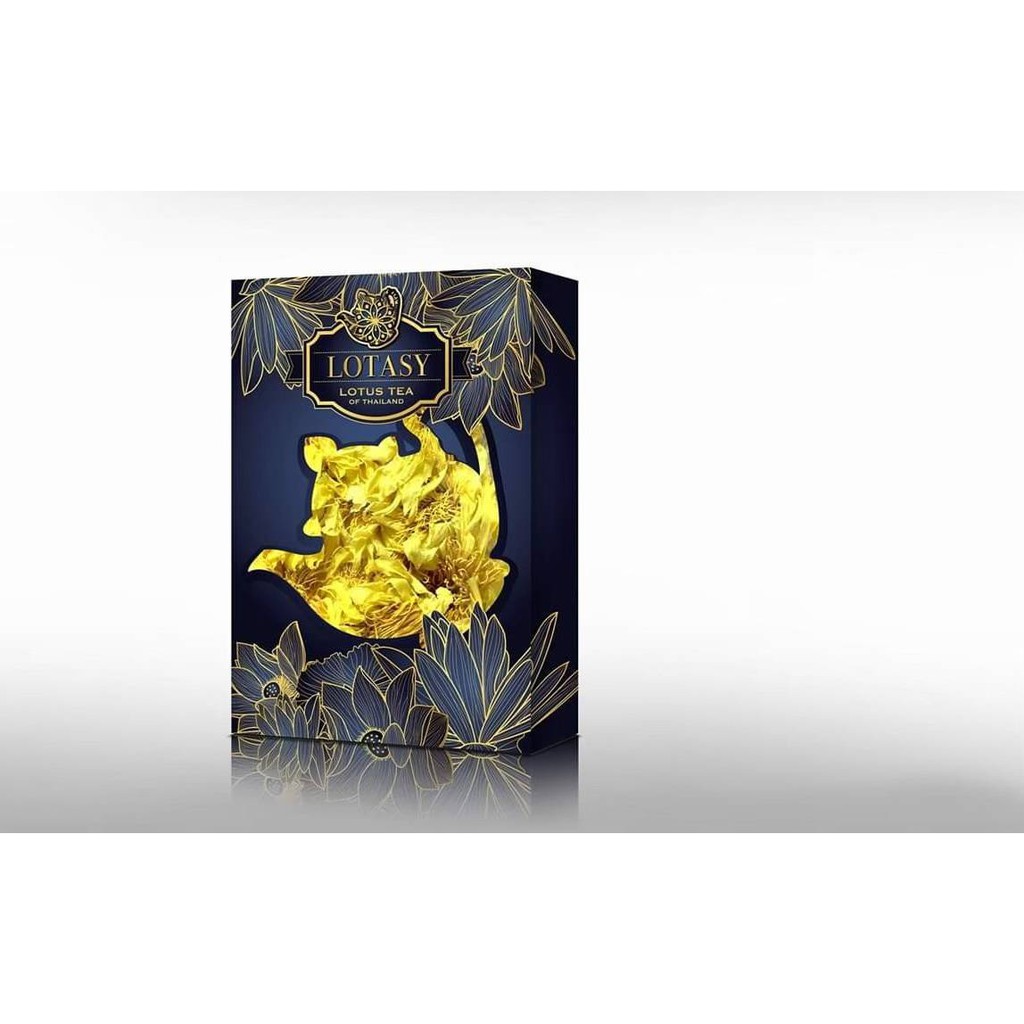 #ชาดอกบัวสีทอง (Golden Lotus Tea) ชนิดทั้งดอก | Shopee Thailand