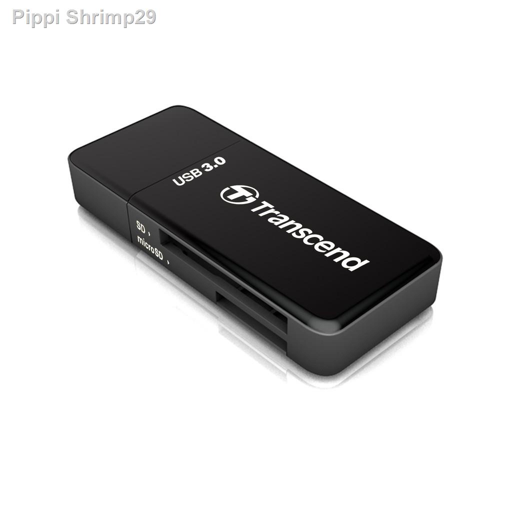 ♗Transcend Card Reader USB 3.1 Gen 1 รับประกัน 2 ปี - สินค้ามีใบกำกับ ...