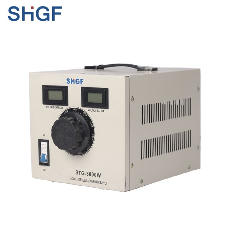 VARIAC STG-3KVA STG-5KVA หม้อแปลง วาริแอค 0-300V 2-Digital Display ...