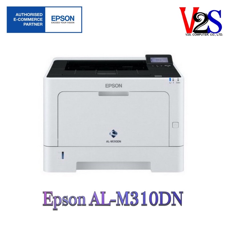 Epson WorkForce AL-M310DN Network Monochrome Laser Printer with ...