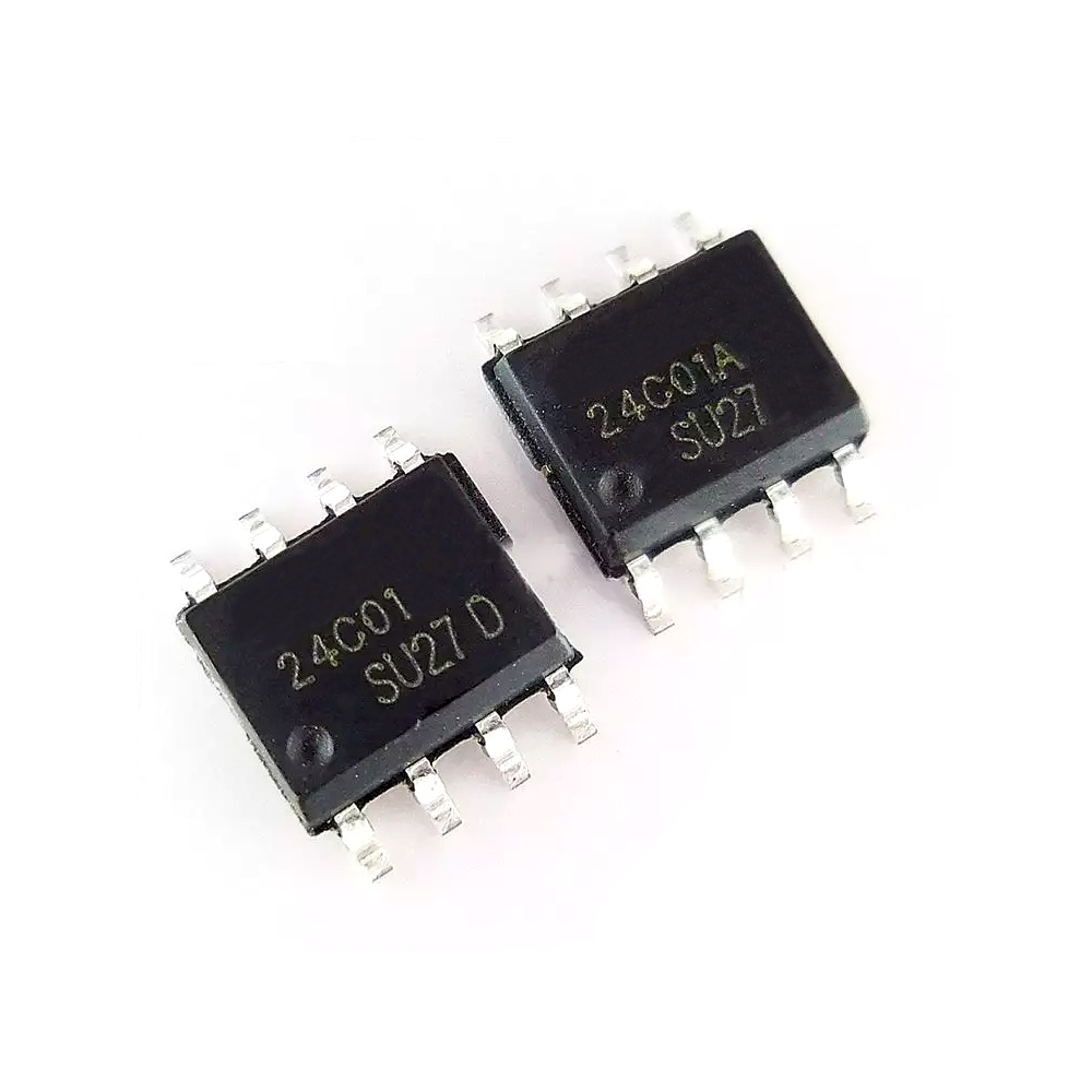 (1ตัว) ไอซี SPI EEPROM 24C01 24C02 24C04 24C08 24C16 24C32 93C46 93C56 93C66 93C86 SOP SOP8 IC ...