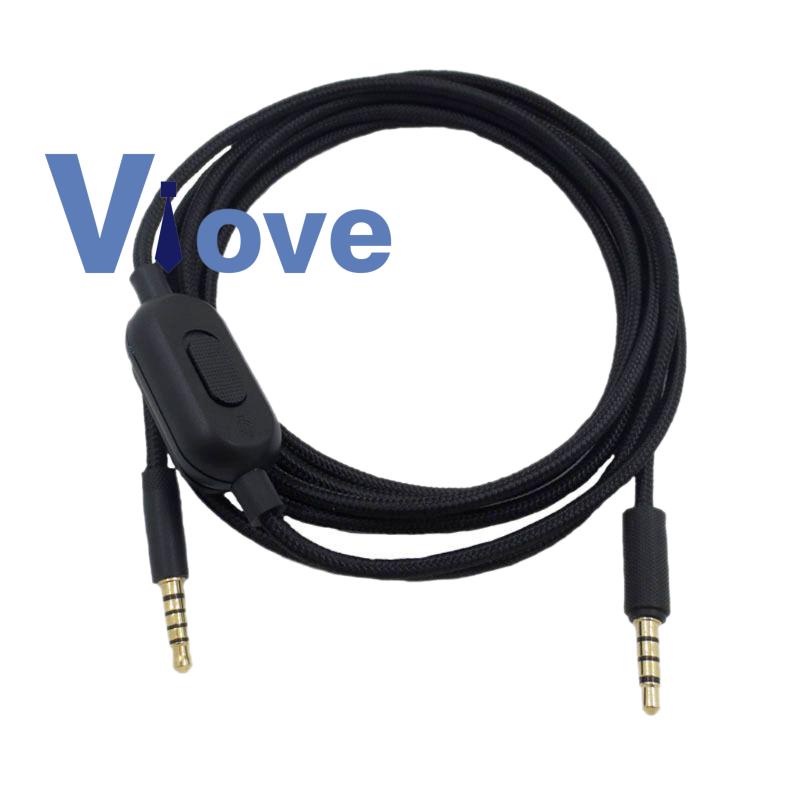 2M Portable Headphone Cable Audio Cord Line for Logitech GPRO x G233 ...