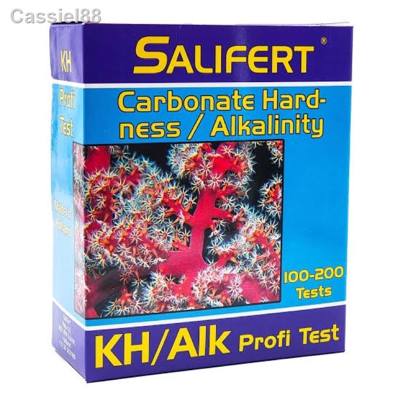 Salifert ชุดทดสอบ/เทส/วัดค่าน้ำ NH3 / NO3 / NO2 / pH / Ca / Mg / KH / PO4 Ammonia NO2 NO3 Mg Ca ...