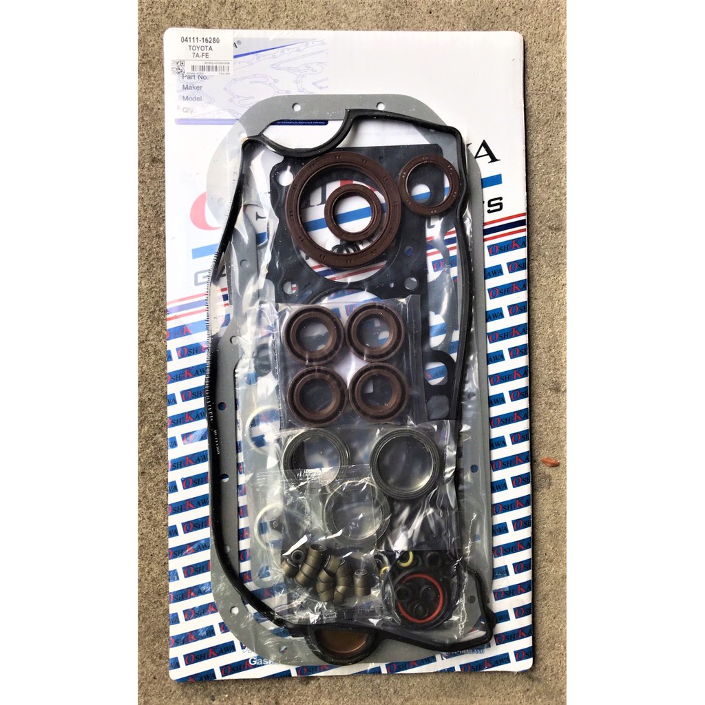 ปะเก็นชุดใหญ่ AE112 TOYOTA 7A-FE 7A 7AFE 1.8cc Twin coil corona #คุ้ม ...