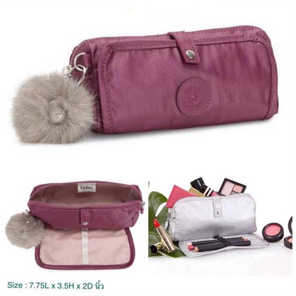 Kipling Wolfe @ Fig Purple Metallic (USA) ของแท้ | Shopee Thailand
