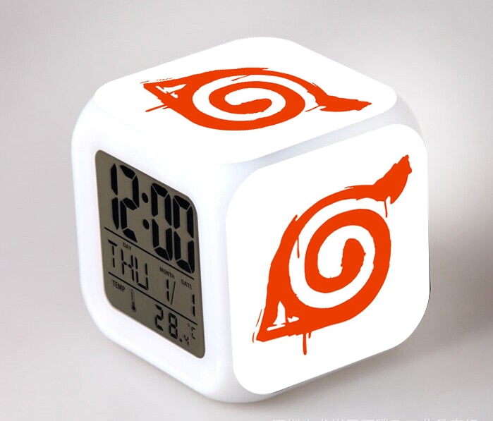 Anime Naruto Alarm Clock Uchiha Itachi Uchiha Sasuke Sharingan Uzumaki ...