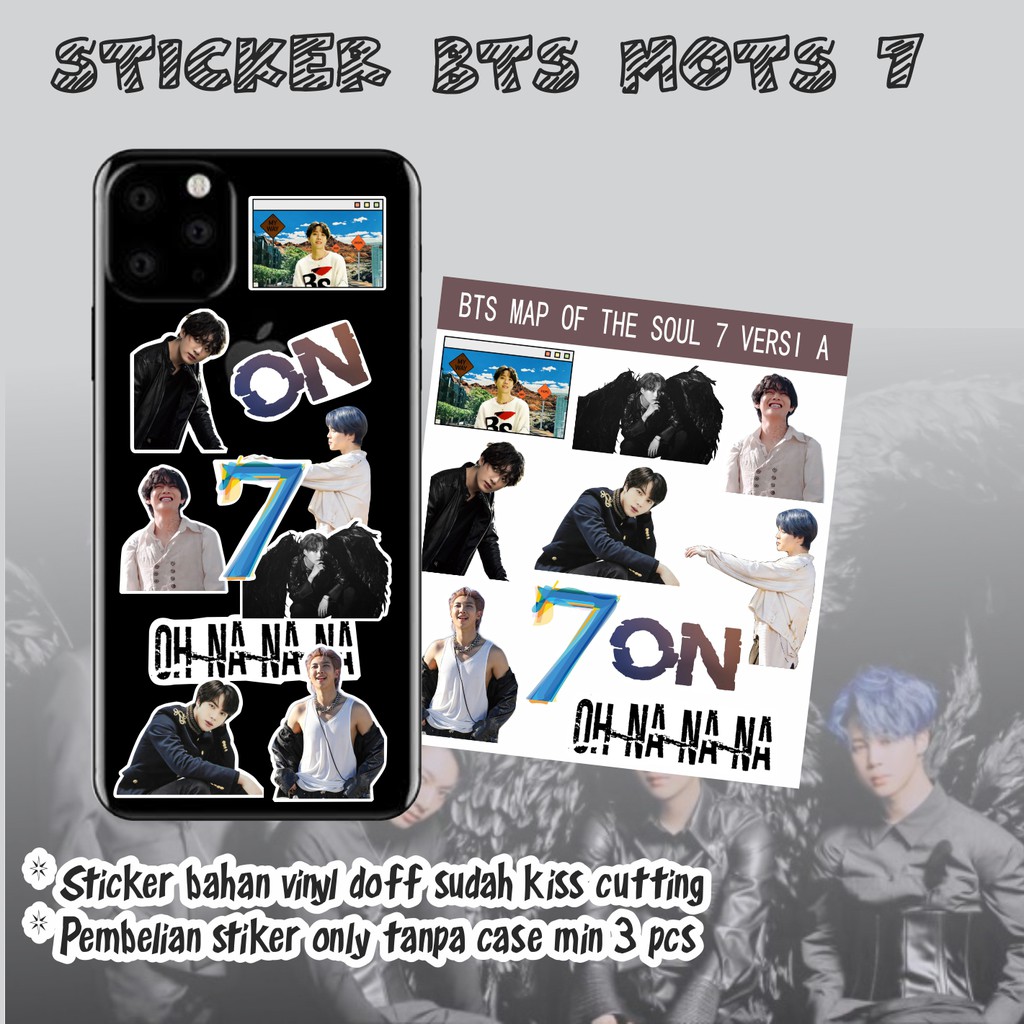 สติ๊กเกอร์เคส BTS Map of the Soul 7 | Shopee Thailand