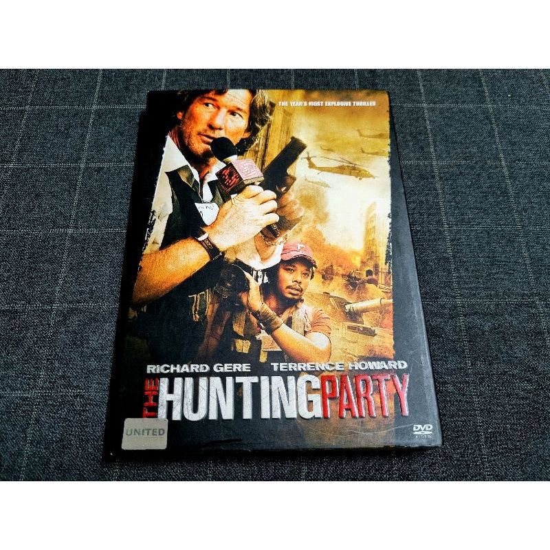 DVD ภาพยนตร์แอ็คชั่นทริลเลอร์ "The Hunting Party / เหยี่ยวข่าวสมรภูมิ ...
