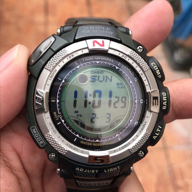 Casio PRG 130-1VDR เหมาะกับการเดินป่า หรือใส่เที่ยวใหม่มาก | Shopee ...