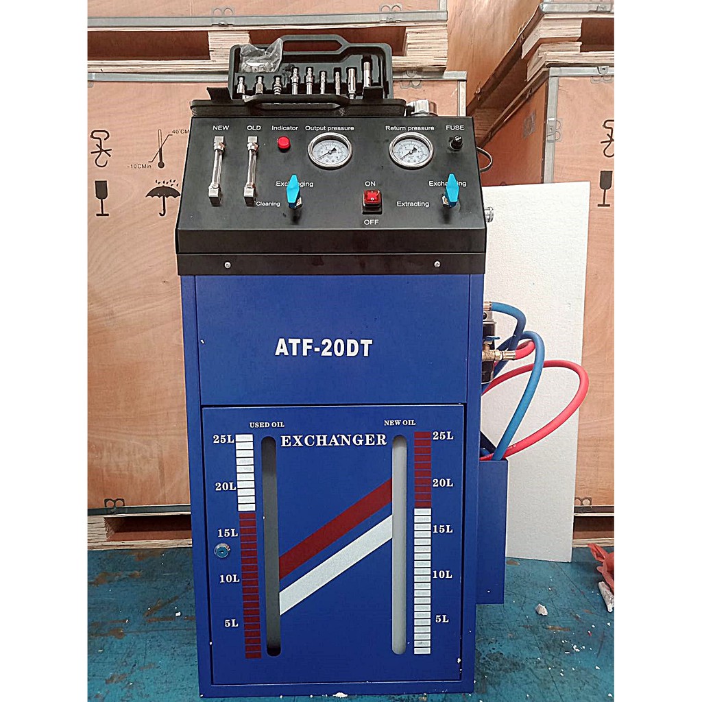 เครื่องเปลี่ยนถ่ายน้ำมันเกียร์ออโต้ 220V ATF-20DT เครื่องฟอกเกียร์ ...