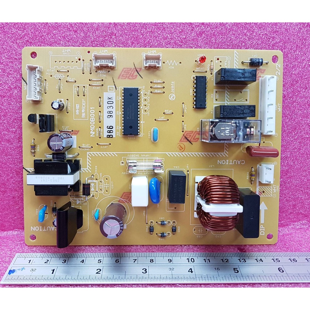 อะไหล่แท้ตรงรุ่นจากศูนย์ บอร์ดตู้เย็นมิตซูบิชิ MAIN KIEP55339 ...