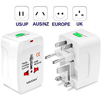 Universal Travel Plug Adapter, All in One Worldwide Universal Wall ...