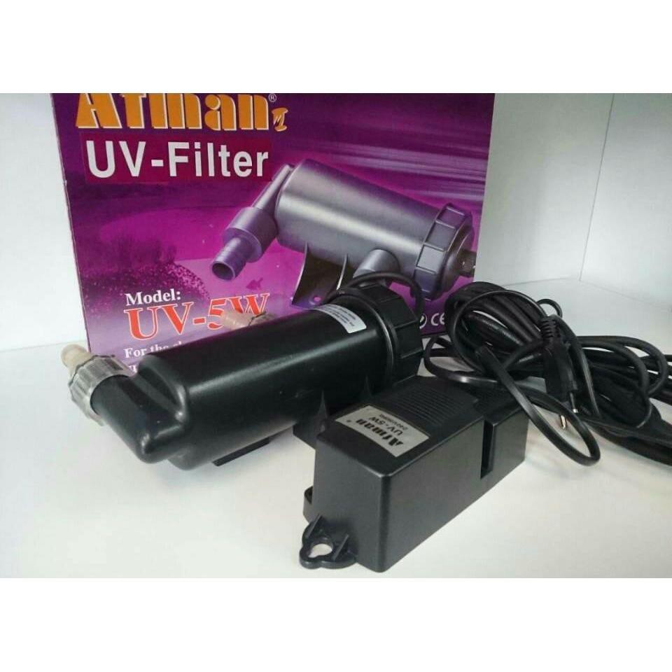 หลอด UV ฆ่าเชื้อโรคในน้ำ ยี่ห้อ ATMAN รุ่น UV Lamp 5 W. | Shopee Thailand