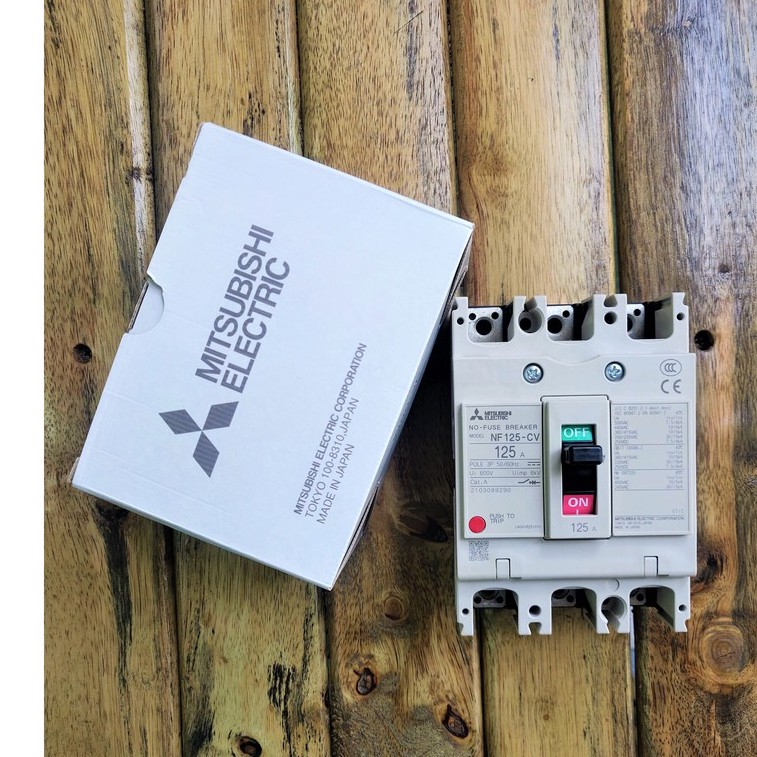 เบรคเกอร์ MCCB NF125-CV 3P 125A มิตซูบิชิแท้ MITSUBISHI 1 ตัว (สอบถามราคาและจำนวนสินค้าก่อนสั่ง ...