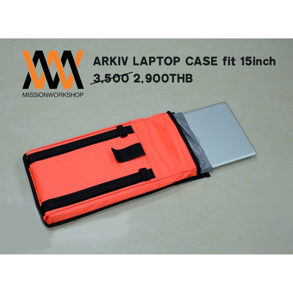 ซองใส่โน๊ตบุ้ก MISSION WORKSHOP ARKIV LAPTOP CASE สีส้ม สำหรับโน๊ตบุ้ก 15 นิ้ว | Shopee Thailand
