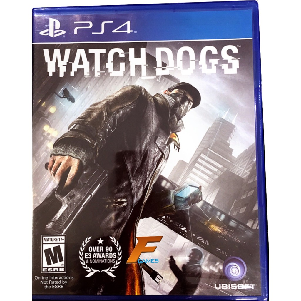 PS4 watch dog (AllZone)(English) แผ่นเกม ของแท้ มือ1 มือหนึ่ง ของใหม่ ...