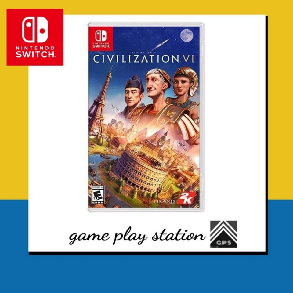 nintendo switch civilization vi ( english zone 1 ) | Shopee Thailand