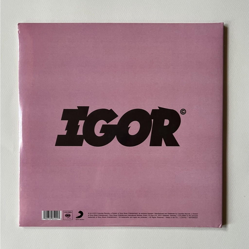 แผ่นเสียง Tyler, The Creator - Igor [ Vinyl ] | Shopee Thailand