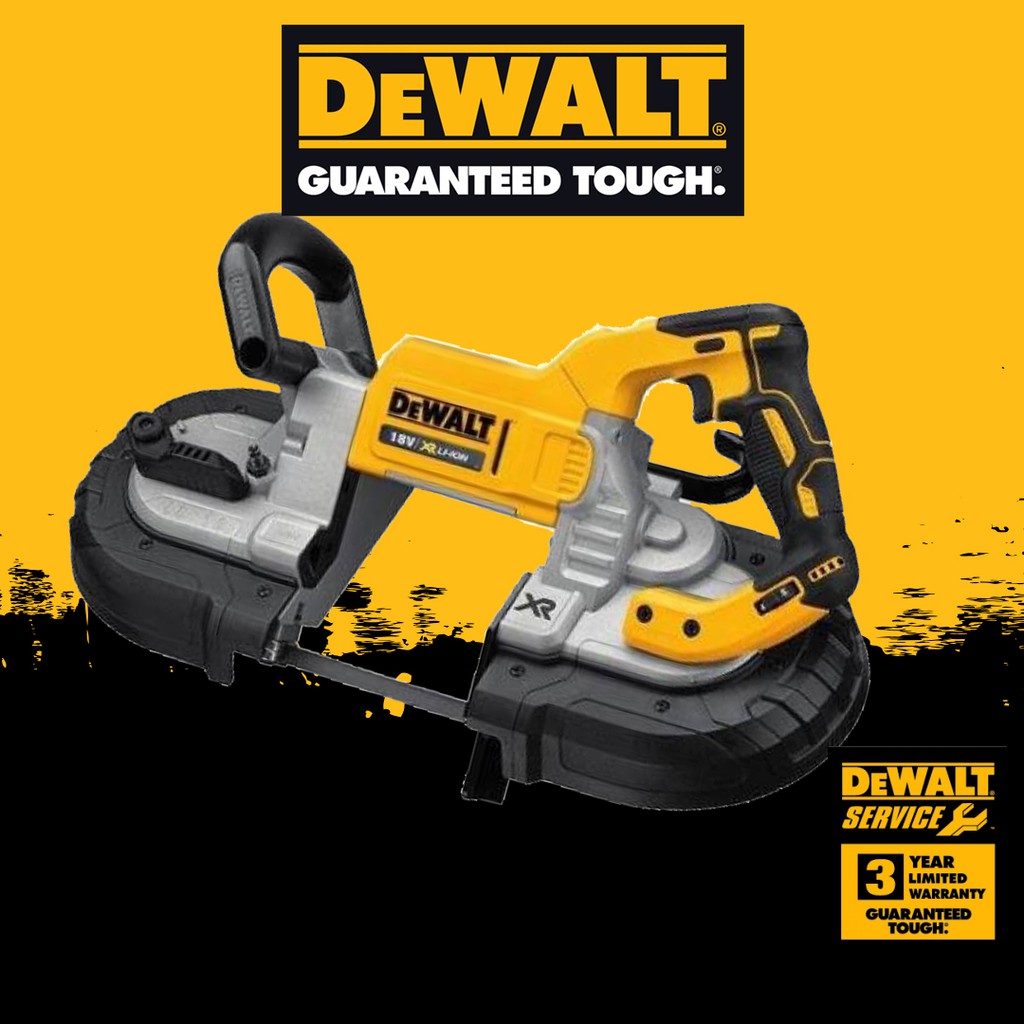 DEWALT DCS374N เลื่อยสายพานไร้สาย 18V (เครื่องเปล่าไม่รวมแบต) ขนาด 125 ...