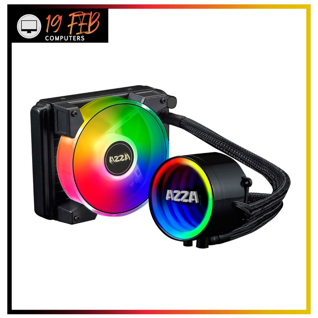 Liquid Cooling AZZA Blizzard Cooler 120mm ARGB | Shopee Thailand