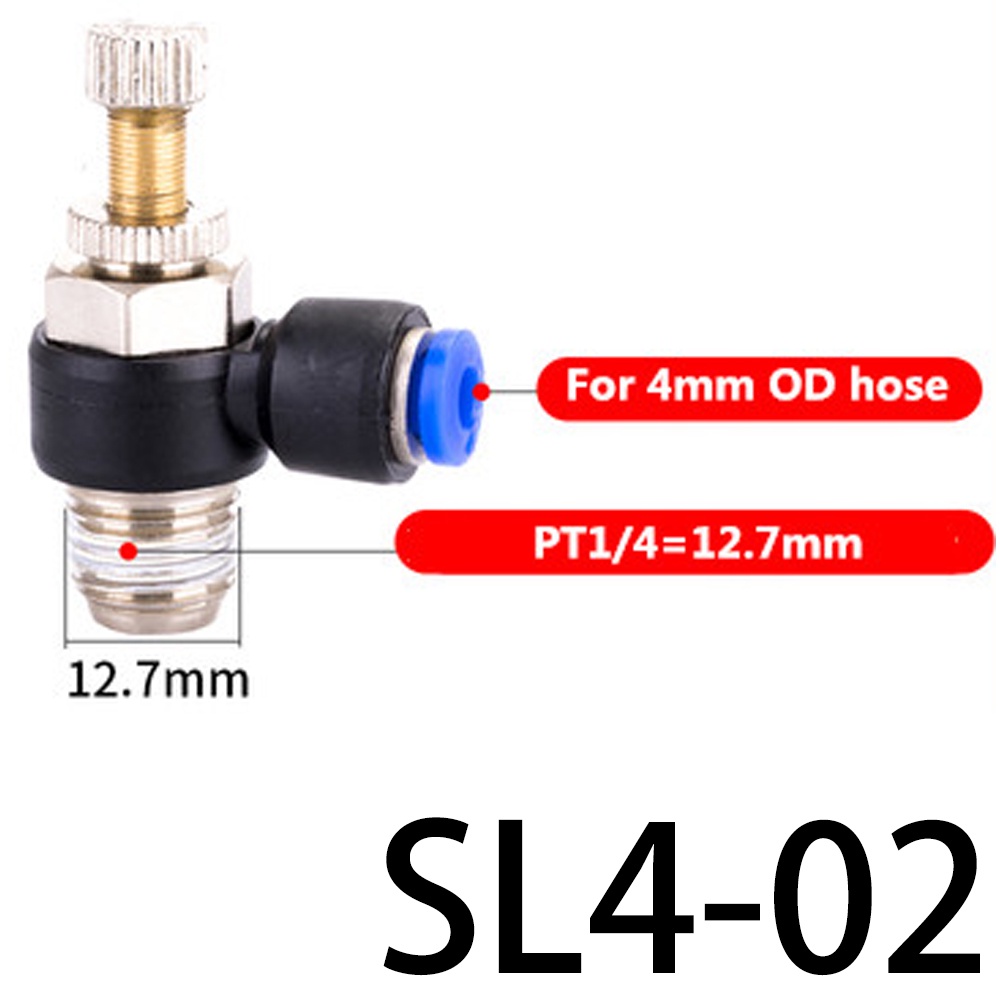 วาล์วคันเร่งนิวเมติก SL4-M5 6-01 8-02 10-03 12 | Shopee Thailand