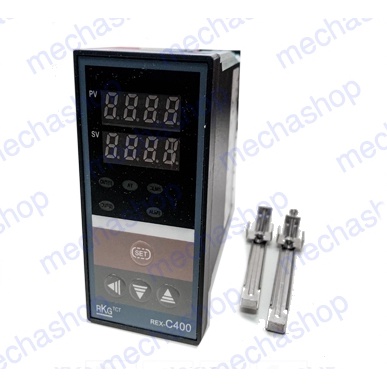 เครื่องควบคุมอุณหภูมิ Temperature controller REX-C400FK02-M*AN LED display Relay & SSR Output ...