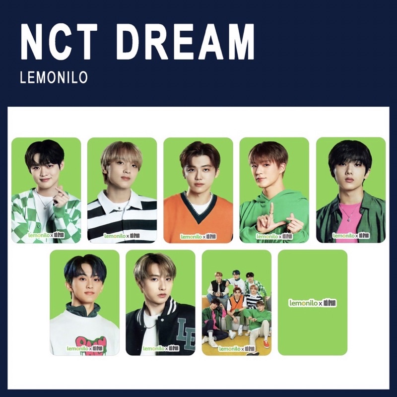 การ์ดภาพถ่าย Nct Dream x Lemonilo เท่านั้นปิดผนึก | Shopee Thailand