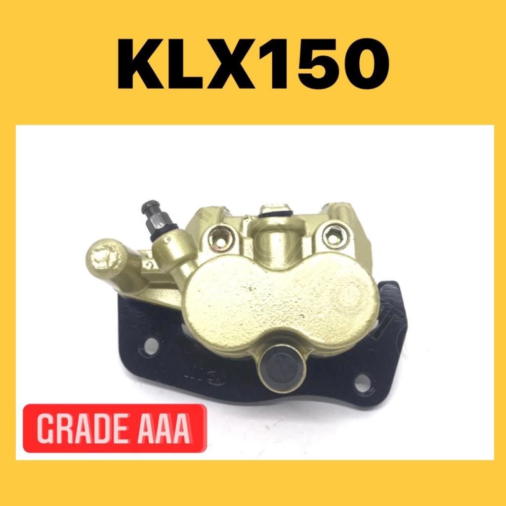 Kawasaki KLX150 FRONT CALIPER ASSY (คลาส) พร้อมผ้าเบรคแผ่นดิสก์ KLX 150 ปั๊มเบรก BAWAH DEPAN ...