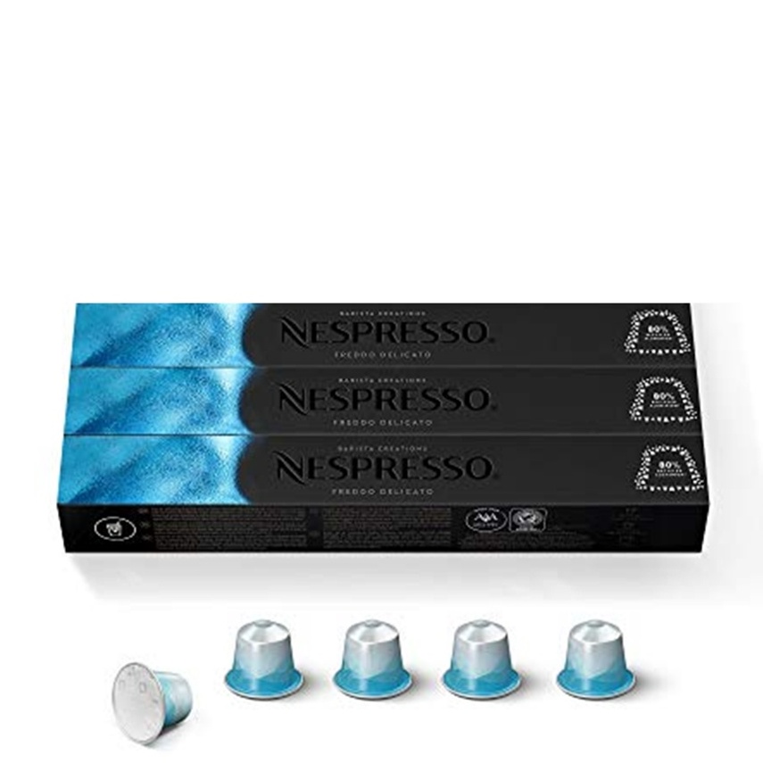 Nespresso Freddo Delicato Capsules Ground Coffee เนสเพรสโซ เฟรดโด เดลิ ...