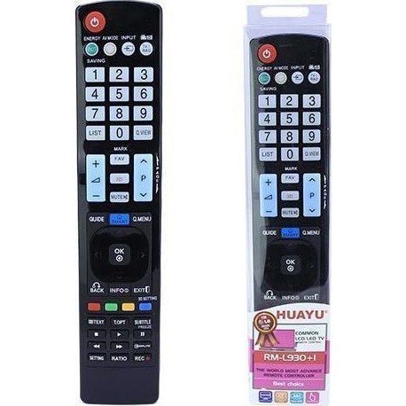 Huayu รีโมทคอนโทรลทีวี LG LCD/LED TV Remote Control Replacement - Huayu RM-L930+ | Shopee Thailand