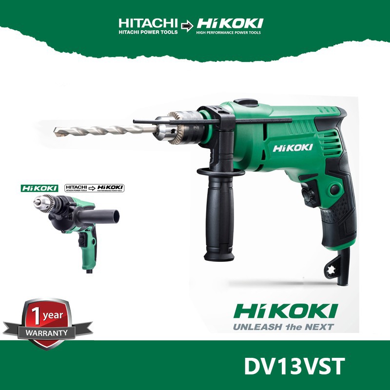 Hitachi >> HIKOKI สว่าน DV13VST และ หินเจียร G10SS2 | Shopee Thailand