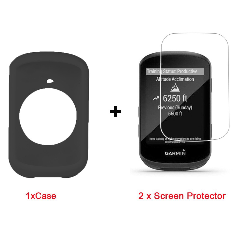 เคสซิลิโคนกันรอยสําหรับ garmin edge 530 case tamshaw (2 แพ็ค) | Shopee ...