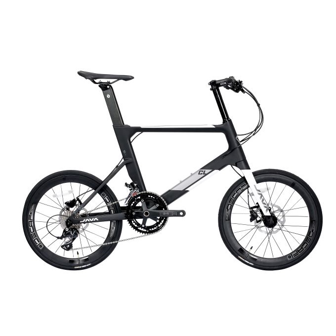 JAVA - CL-451 Carbon Flat - จักรยานมินิแฮนด์ตรง - mini velo | Shopee ...
