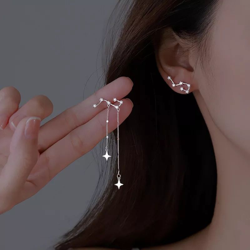 ต่างหูกลุ่มดาว • Constellation Earring | Shopee Thailand