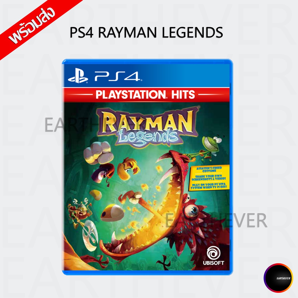 PS4 RAYMAN LEGENDS PLAYSTATION HITS ( R3 ) (ของใหม่มือ1) | Shopee Thailand