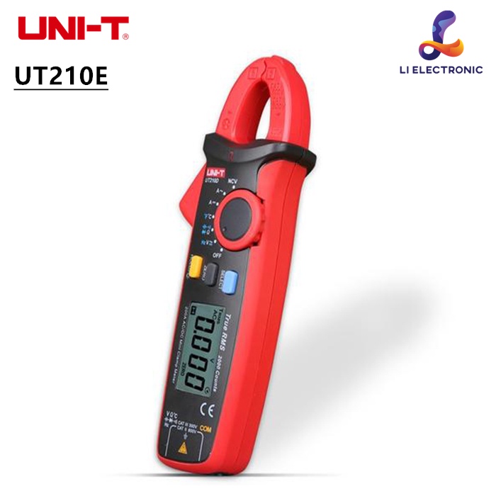 UNI-T UT210D UT210E Mini Digital Clamp Meters AC/DC Current Voltage ...